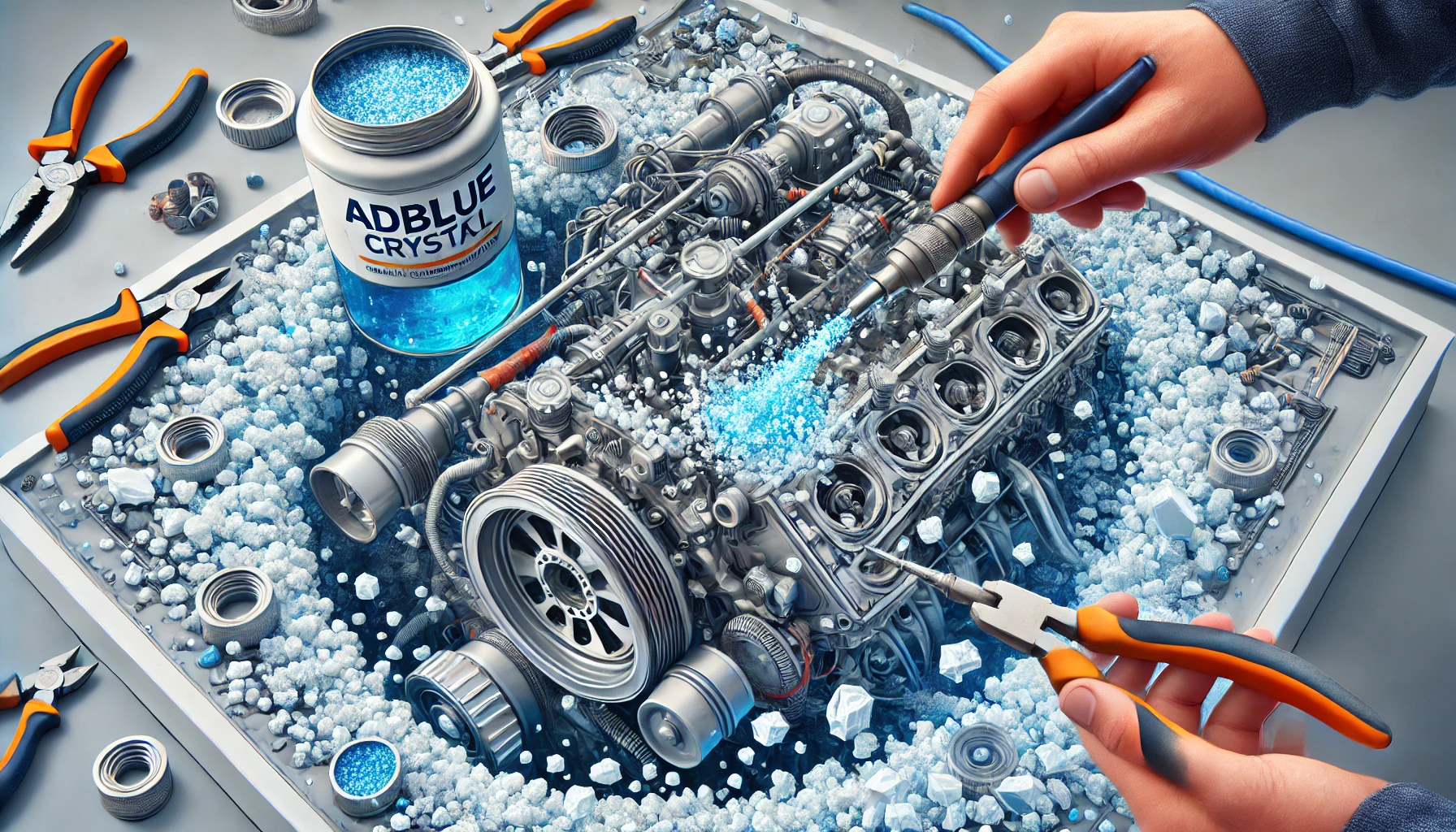 How to Remove AdBlue Crystals: A Complete Guide - Blue Removal